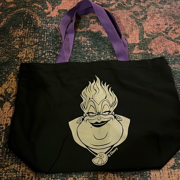 Bags | Besame Cosmetics Disney Villains Ursula Tote | Poshmark